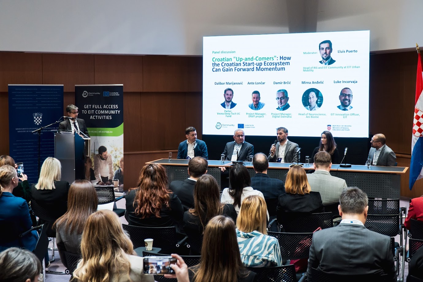 DIGIT Project Representatives Joined the Launch of the EIT Community Hub in Croatia - Digit